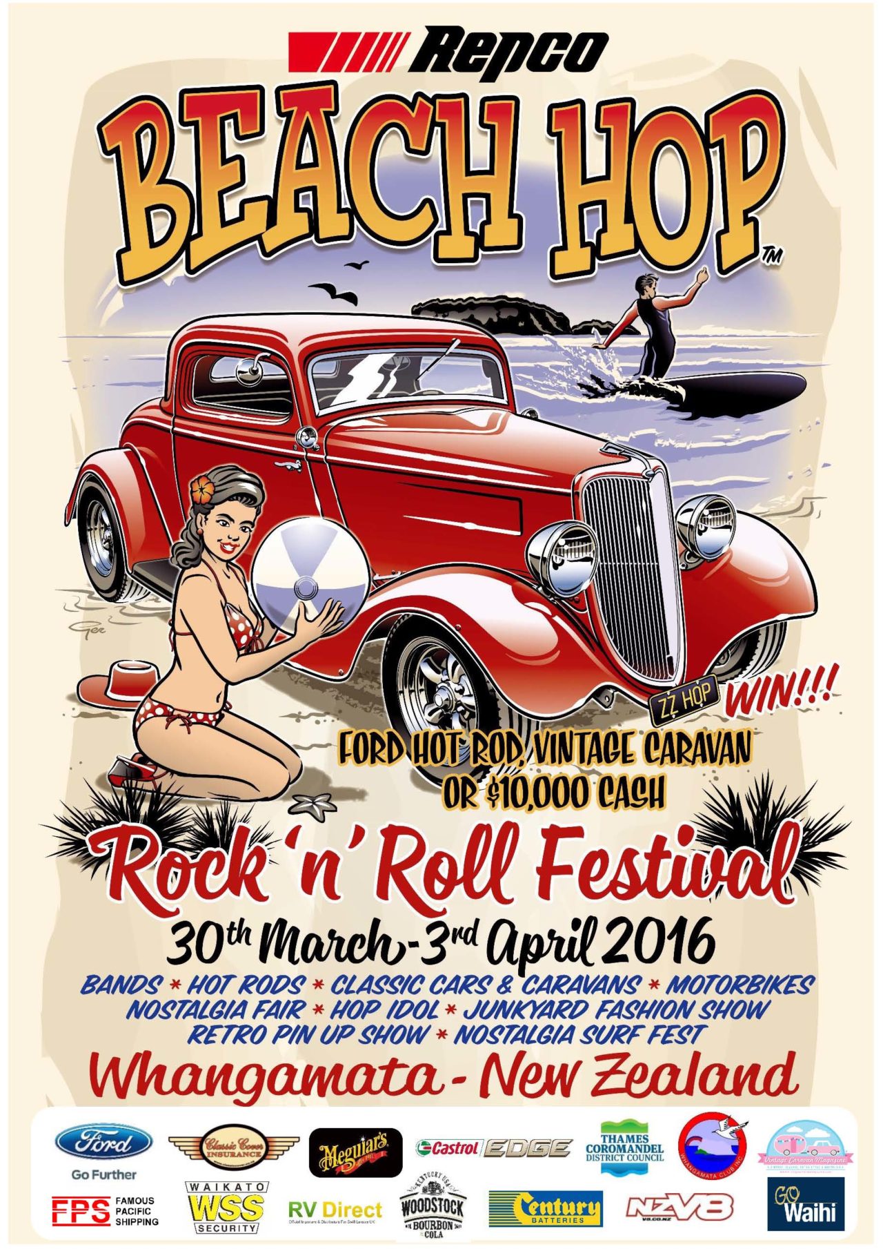 Throwback Machine | Repco Beachhop